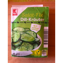 K-Classic Salat-Fix Dill-Kräuter Inhaltsstoffe & Erfahrungen