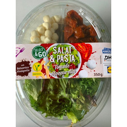 Select&Go Salat & Pasta Tomate-Mozzarella Inhaltsstoffe & Erfahrungen