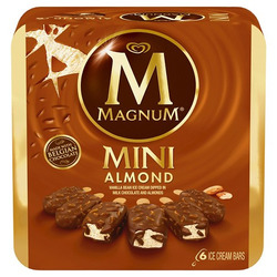 Magnum Mini Almond Familienpackung Eis 6 x 55 ml Inhaltsstoffe ...
