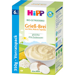Hipp Bio-Getreidebrei Grieß-Brei ab 6. Monat Inhaltsstoffe & Erfahrungen