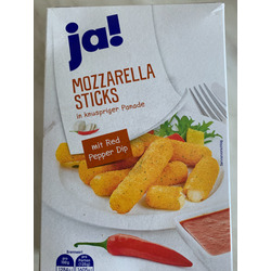 Ja Mozzarella sticks Inhaltsstoffe & Erfahrungen