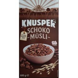 Crownfield Knusper Schoko Müsli Inhaltsstoffe & Erfahrungen