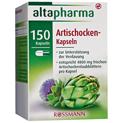 altapharma Artischocken-Kapseln Inhaltsstoffe & Erfahrungen