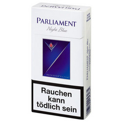 Parliament night blue Original Recessed Filter Inhaltsstoffe & Erfahrungen