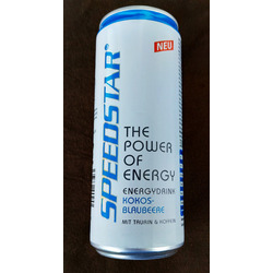 SPEEDSTAR - The Power of Energy (Kokos-Blaubeere) Inhaltsstoffe ...