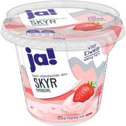 ja! Skyr Erbeere nach isländischer Art Inhaltsstoffe & Erfahrungen