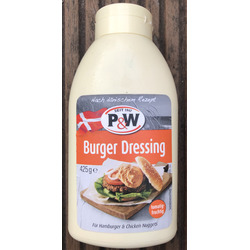 P&W - Burger Dressing Inhaltsstoffe & Erfahrungen