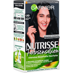 Nutrisse Haarfarbe Farbsensation Schwarz 1.10 Inhaltsstoffe & Erfahrungen
