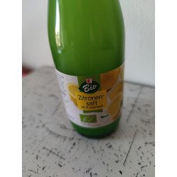 Bio Zitronensaft Inhaltsstoffe & Erfahrungen