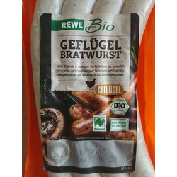 Rewe Bio Geflügel Bratwurst Inhaltsstoffe & Erfahrungen