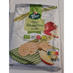 K-Classic Bio Mini-Reiswaffeln mit Apfel Inhaltsstoffe & Erfahrungen