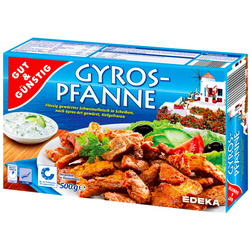 GUT&GÜNSTIG Gyros-Pfanne Inhaltsstoffe & Erfahrungen