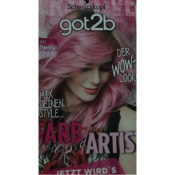 GOT2B FARB/ARTIST 093 Flamingo Pink Temporäre Haarfarbe Inhaltsstoffe ...