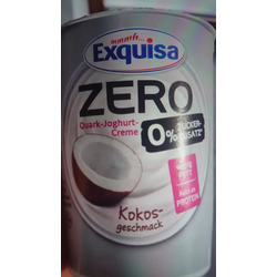 Exquisa Zero Quark-Joghurt-Creme Inhaltsstoffe & Erfahrungen