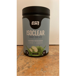 isoclear whey Isolator Green Apple Inhaltsstoffe & Erfahrungen