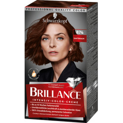 Schwarzkopf Brillance Haarfarbe Samtbraun 874 Inhaltsstoffe & Erfahrungen