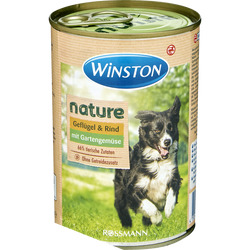 Winston Nature Geflügel & Rind mit Gartengemüse Inhaltsstoffe & Erfahrungen