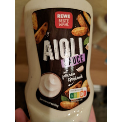REWE BESTE WAHL AIOLI SAUCE Inhaltsstoffe & Erfahrungen