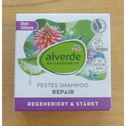 alverde Festes shampoo Repair Inhaltsstoffe & Erfahrungen