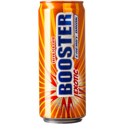 Booster - Exotic: Energy Drink Inhaltsstoffe & Erfahrungen